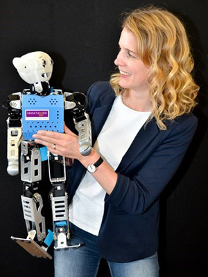 Professor Danielle George - Robot Orchestra - Womanthology: Homepage